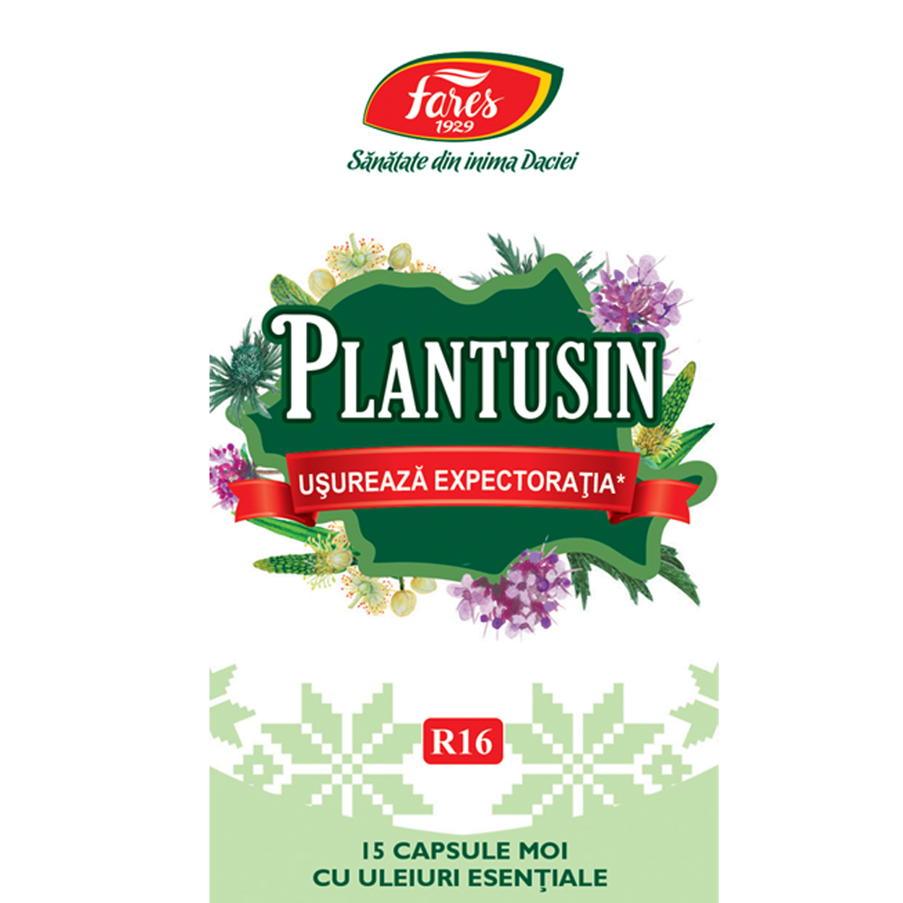Prospect Plantusin usureaza expectoratia R18, 15 capsule, F : Farmacia ...