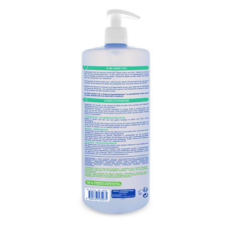 Gel de spalare 3 in 1 pentru fata, corp si par, 1000 ml, Do : Farmacia ...