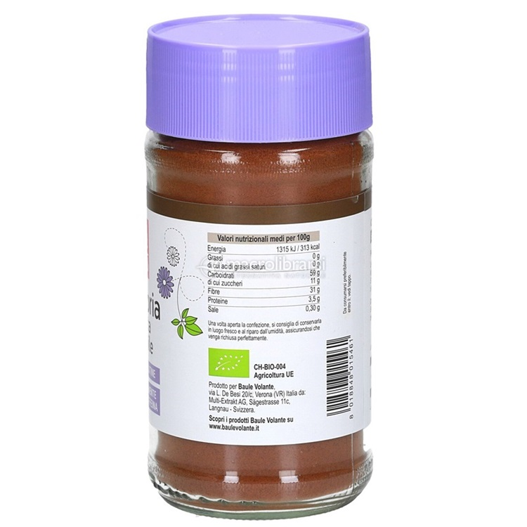 Cicoare Bio solubila, 100 g, Baule Volante : Farmacia Tei online