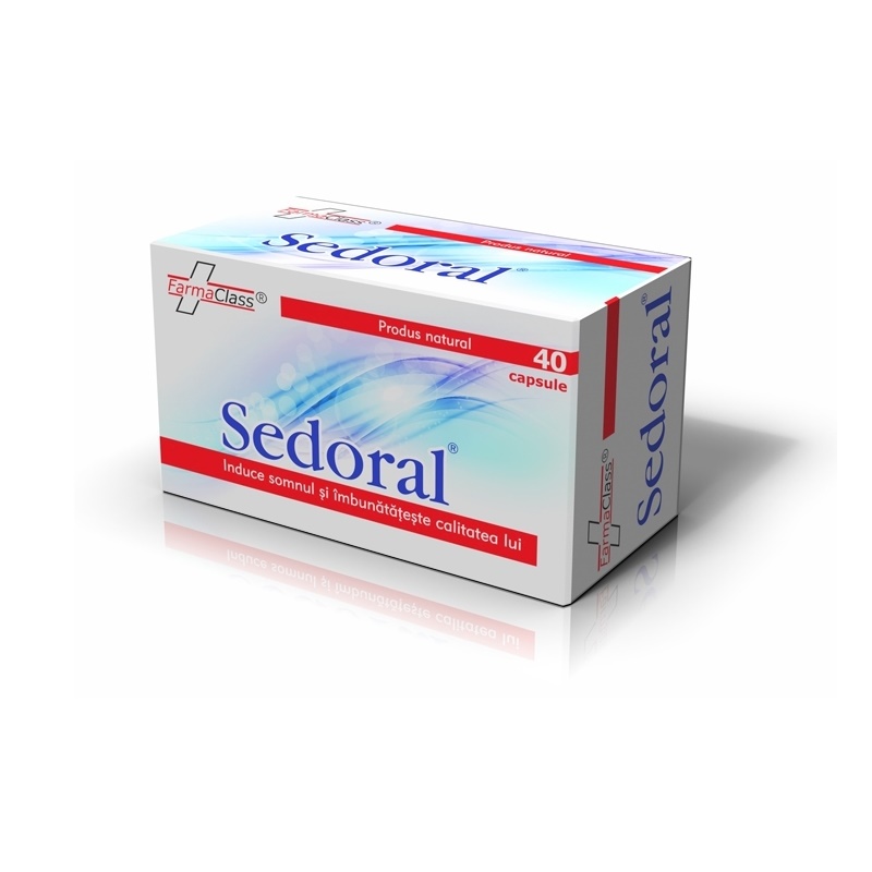 Sedoral, 40 capsule, FarmaClass : Farmacia Tei online