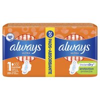 Gama completa absorbante ALWAYS : Farmacia Tei online